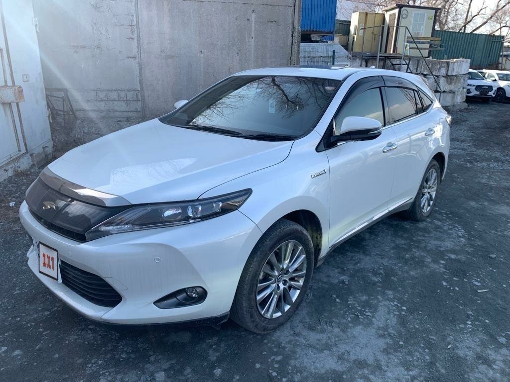 Купить б/у Toyota Harrier III (XU60) 2.5hyb CVT (152 л.с.) 4WD гибрид ...