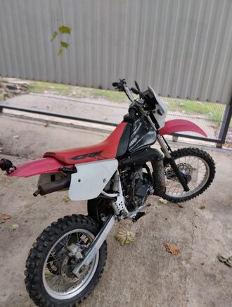 Купить б/у Honda CRM 50 карбюратор 6 передач в Краснодаре: чёрный кросс 1999 года по цене 99 995 ...