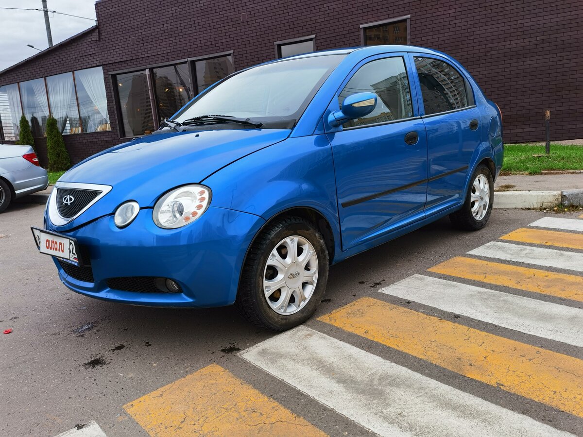Купить б/у Chery QQ6 (S21) 2006-2010 1.1 MT (68 л.с.) бензин механика в Москве: синий Чери QQ6 ...