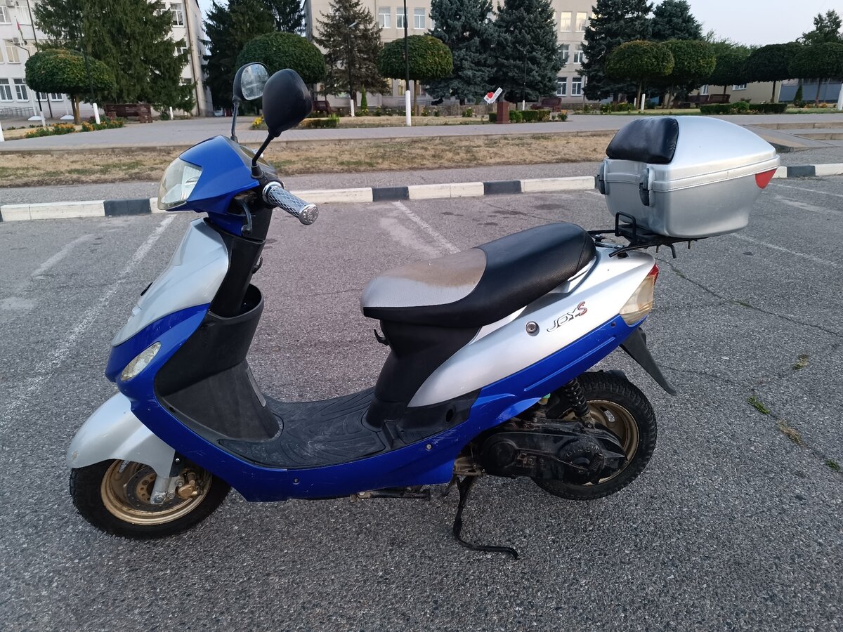 Купить б/у Baltmotors Joy 50 карбюратор Вариатор в Крыловской: синий ...