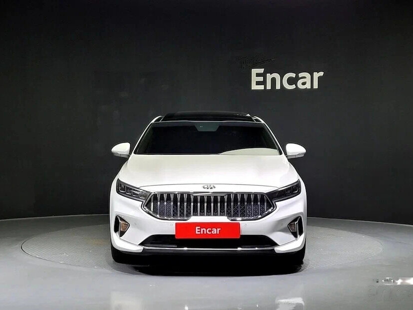 Купить б/у Kia K7 YG (II) 2.4hyb AT (200 л.с.) гибрид автомат во Владивостоке: белый Киа K7 YG ...