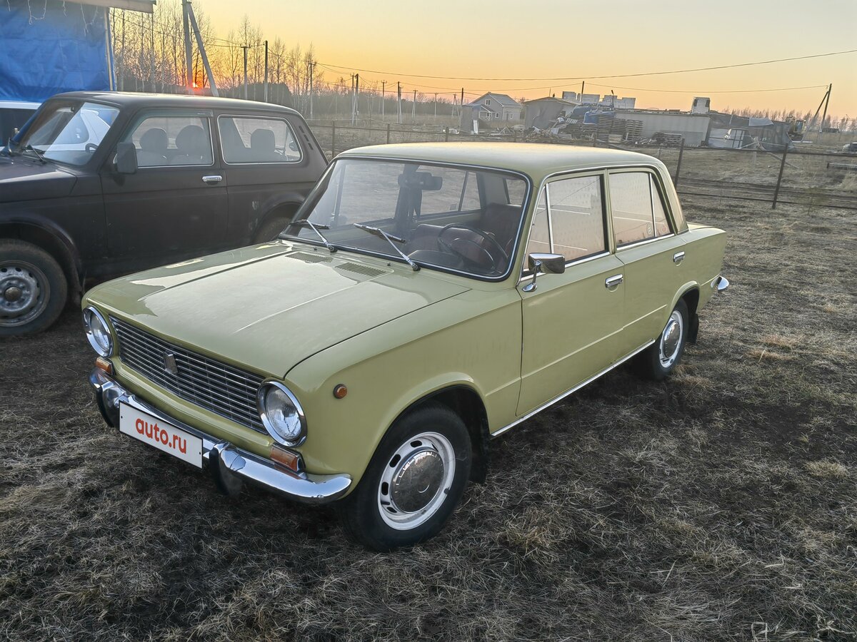 Купить б/у Lada (ВАЗ) 2101 1970-1988 1.2 MT (59 л.с.) бензин механика в Нижнем Новгороде: жёлтый ...