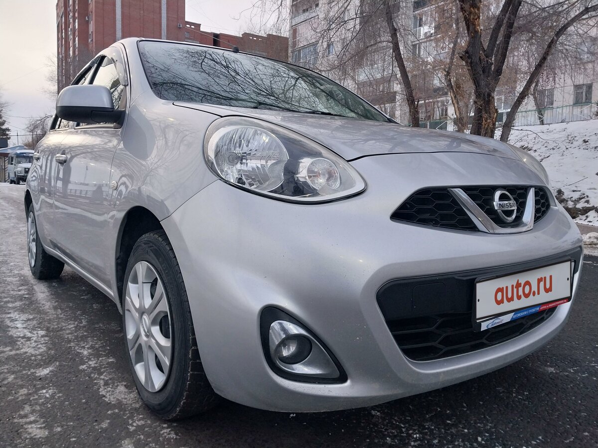 Купить б/у Nissan March IV (K13) Рестайлинг 1.2 CVT (79 л.с.) бензин ...