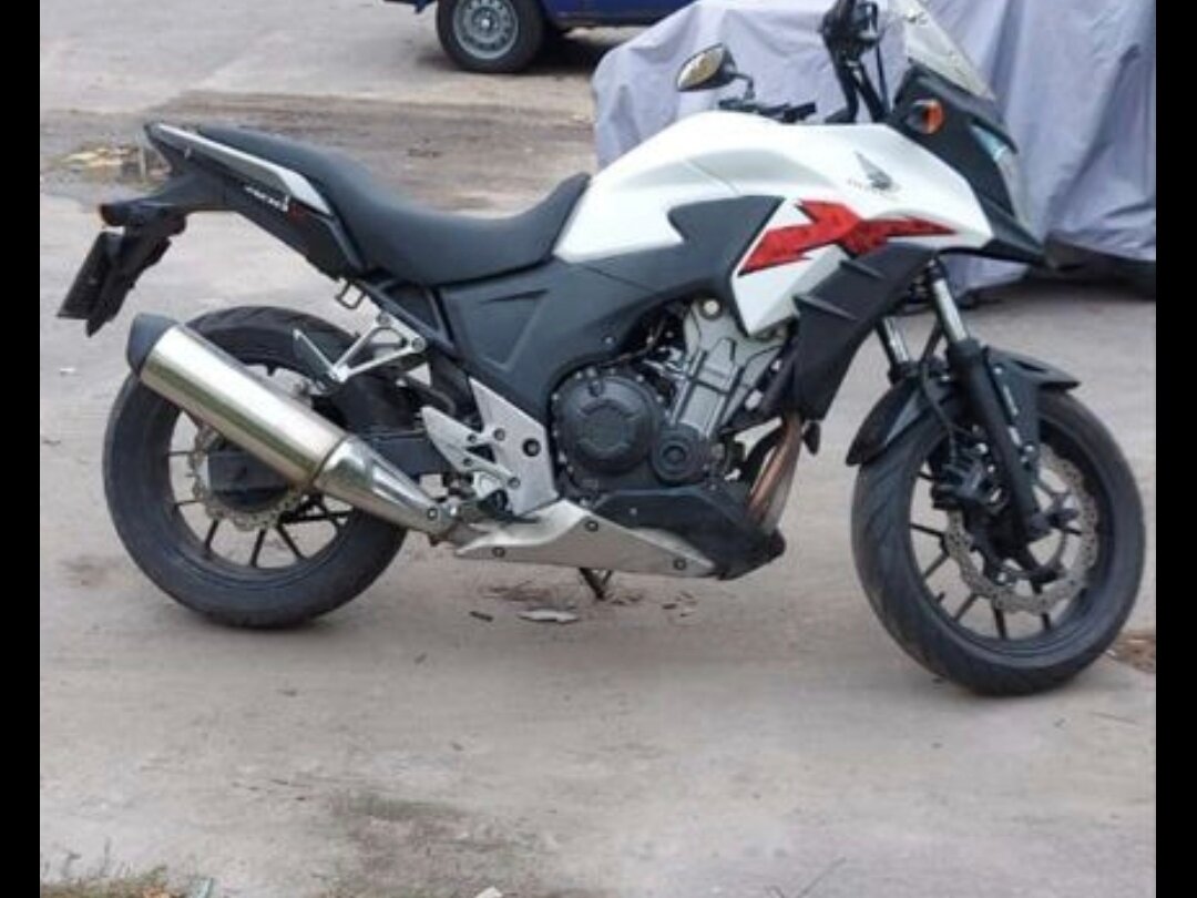 Купить б/у Honda 400X инжектор 6 передач в Ивантеевке: белый 2013 года на Авто.ру ID 4286034