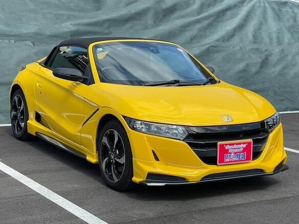 Купить б/у Honda S660 2015-2022 0.7 CVT (64 л.с.) бензин вариатор во Владивостоке: жёлтый Хонда ...
