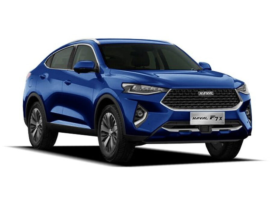 Купить новый Haval F7x бензин робот в Москве: синий 2021 внедорожник 5-дверный 2021 года на Авто ...