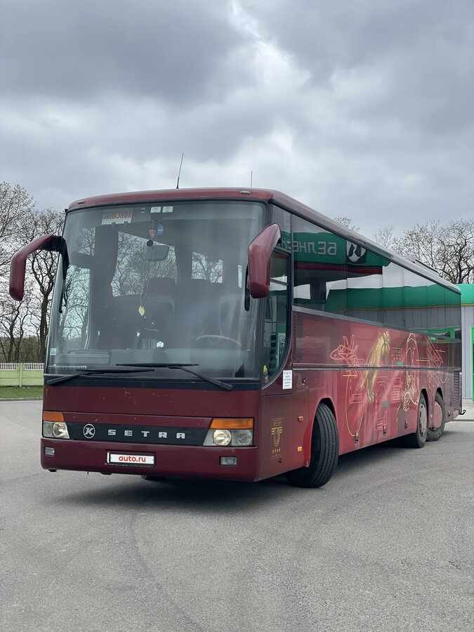 Купить б/у Setra 300 Series механика в Гродно: красный 2003 года по ...