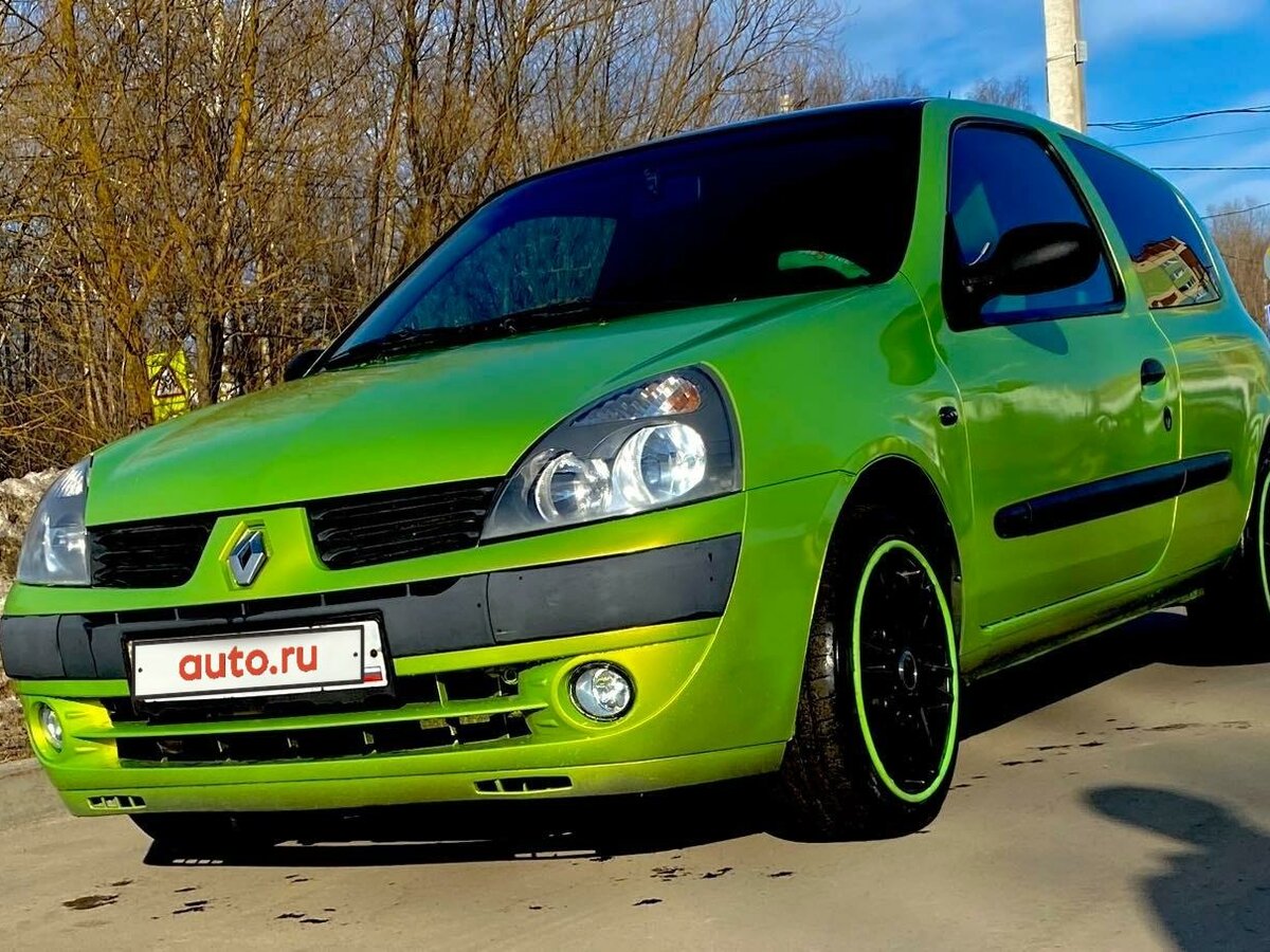 Купить б/у Renault Clio II Рестайлинг 2 1.2 MT (58 л.с.) бензин ...