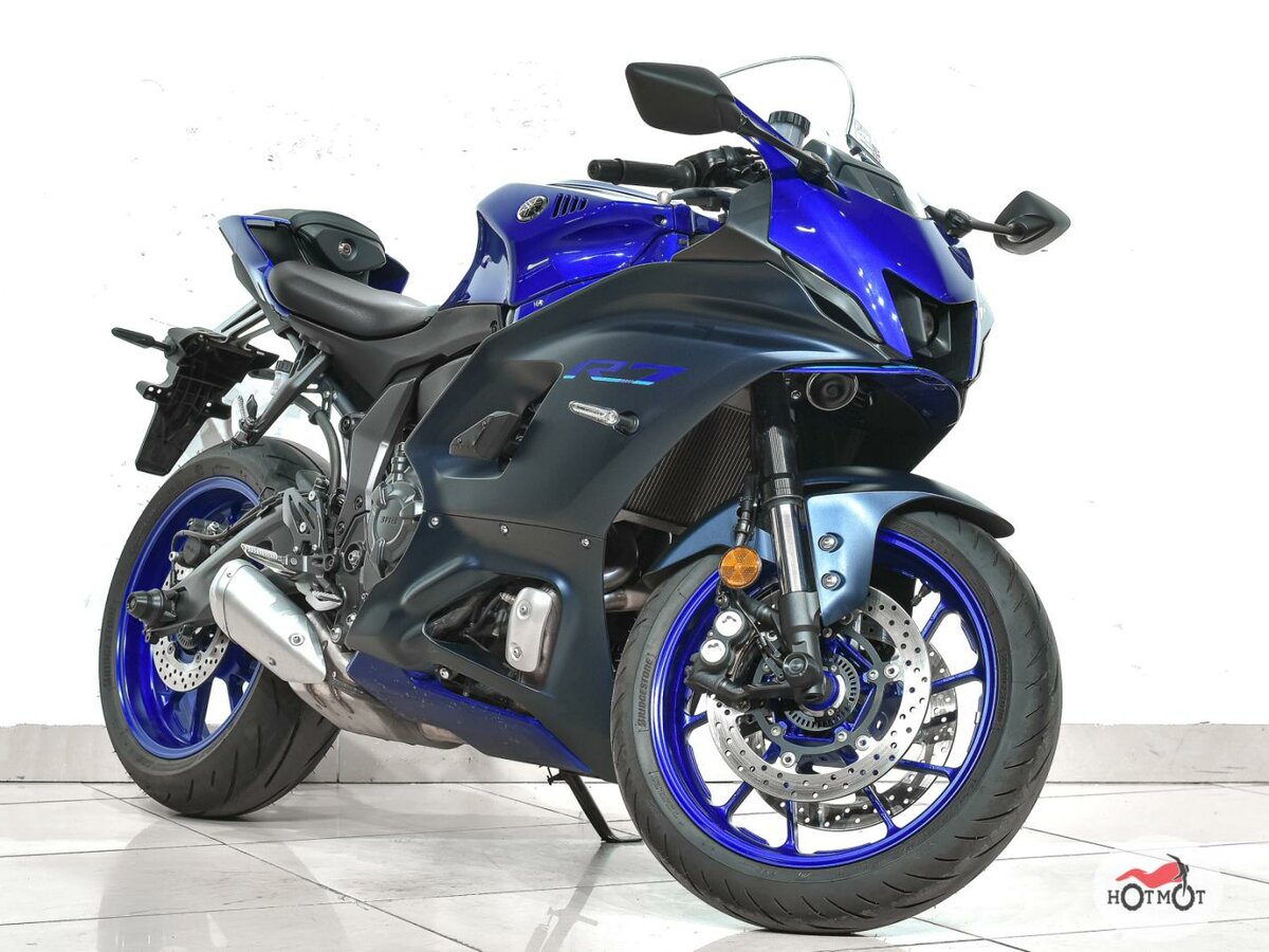 Купить б/у Yamaha YZF-R7 инжектор 6 передач в Москве: синий спорт-байк ...