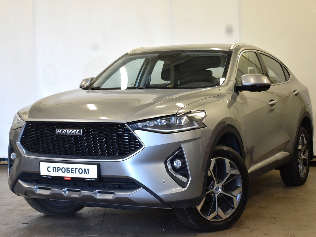 Купить б/у Haval F7x I 1.5 AMT (150 л.с.) 4WD бензин робот в Калуге: серебристый Хавэйл Ф7х I ...