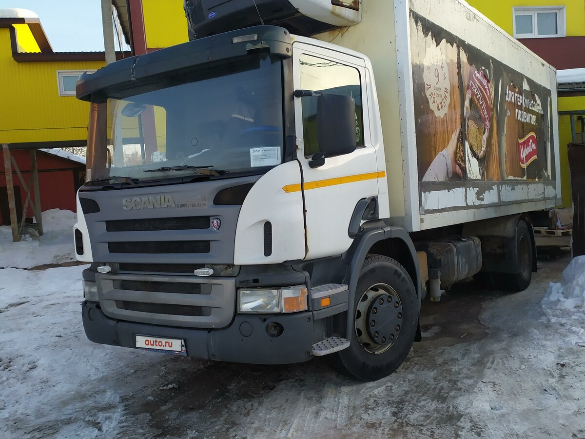 Купить б/у Scania P-series дизель механика в Балашихе: белый ...