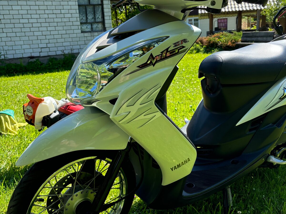Купить б/у Yamaha Mio/Ego в Красном Селе: белый 2007 года на Авто.ру ID ...