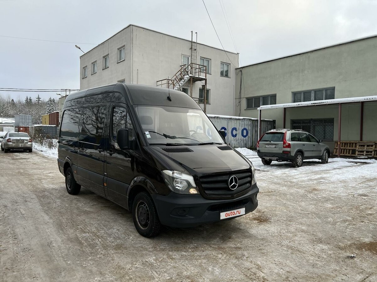 Купить б/у Mercedes-Benz Sprinter дизель механика в Минске: коричневый ...