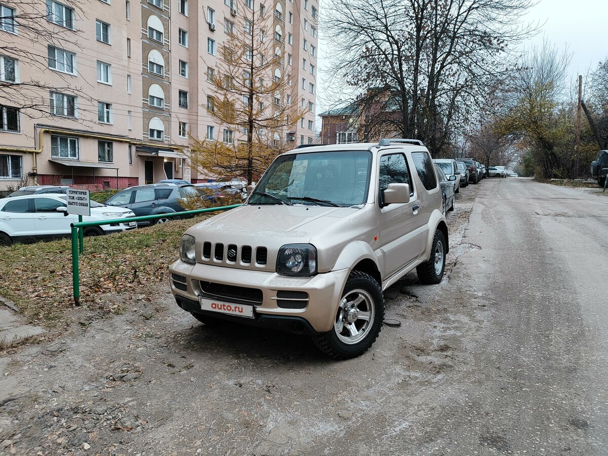 Купить б/у Suzuki Jimny III Рестайлинг 1 1.3 AT (85 л.с.) 4WD бензин автомат в Нижнем Новгороде ...