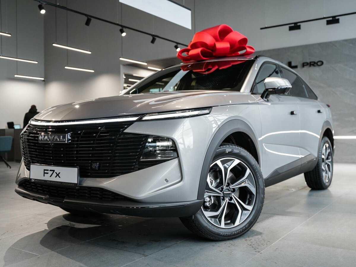 Купить новый Haval F7x II 2.0 AMT (192 л.с.) 4WD бензин робот в Санкт-Петербурге: серый Хавэйл ...