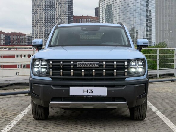 Купить новый Haval H3 2024-2025 1.5 AMT (177 л.с.) 4WD бензин робот в Москве: голубой Хавэйл Х3 ...