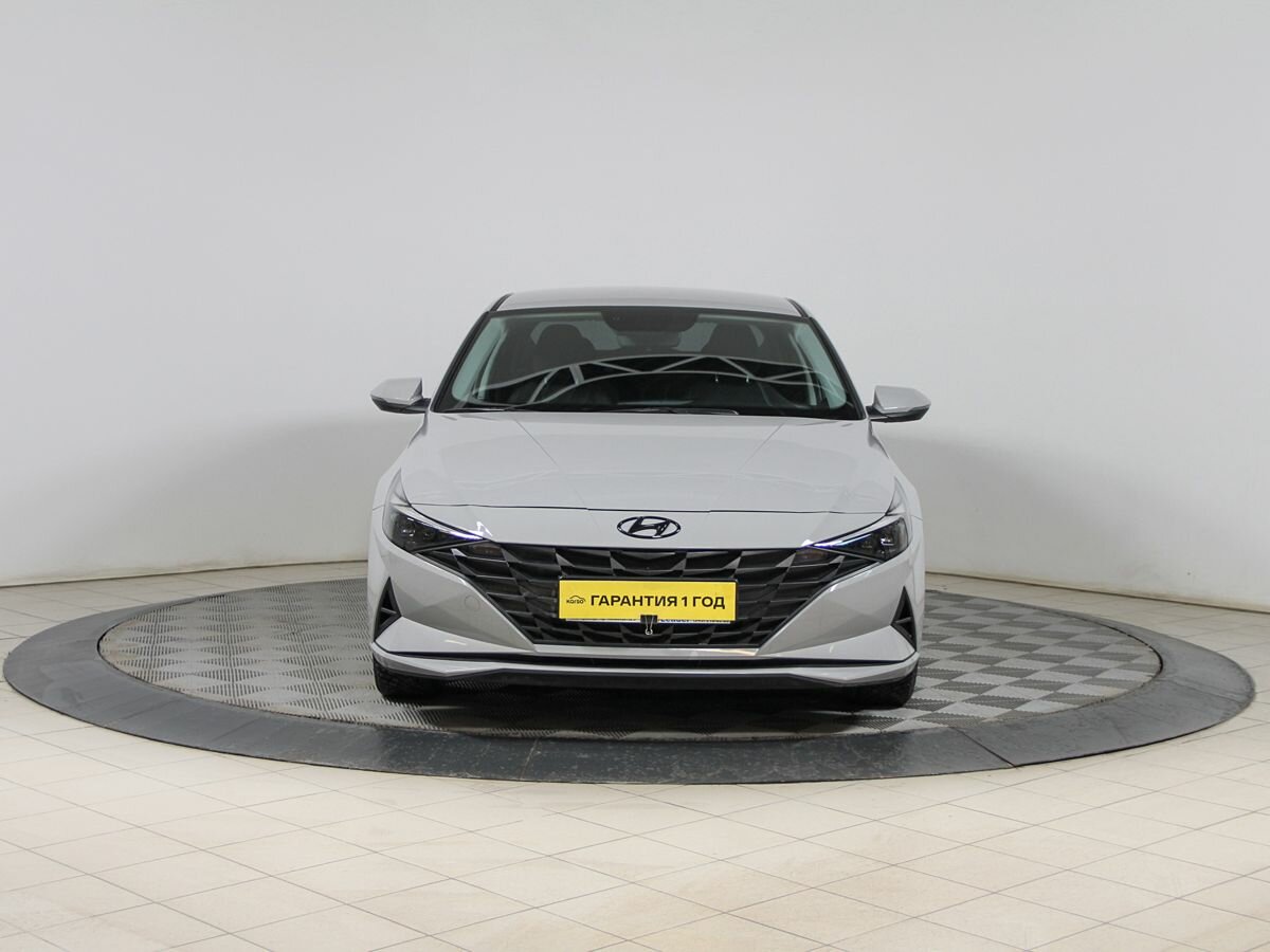 Купить б/у Hyundai Elantra VII (CN7) 1.6 AT (128 л.с.) бензин автомат в Екатеринбурге: серый ...