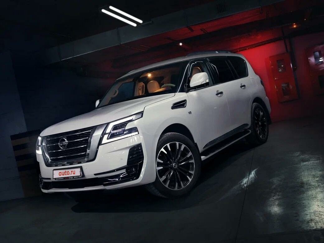 Купить б/у Nissan Patrol VI (Y62) 5.6 AT (405 л.с.) 4WD бензин автомат ...