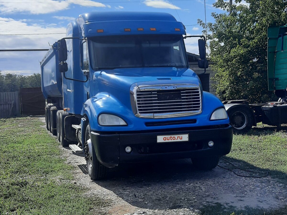 Купить б/у Freightliner Columbia дизель механика в Ставрополе: голубой ...