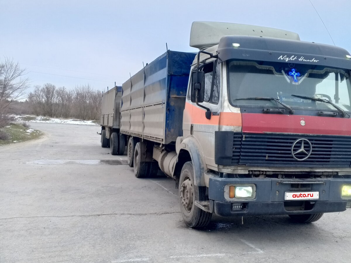Купить б/у Mercedes-Benz 2435 дизель механика в Обливской: серебристый ...