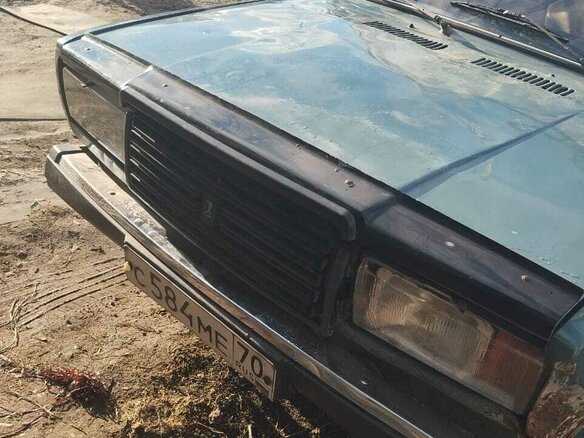 Купить б/у Lada (ВАЗ) 2107 1982-2012 1.6 MT (74 л.с.) бензин механика в Томске: серый Лада 2107 ...