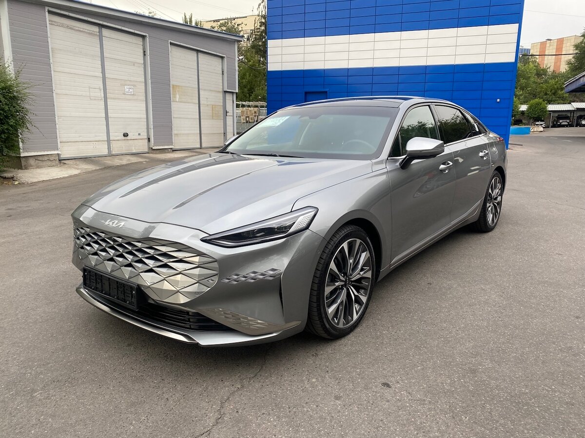 Купить б/у Kia K8 2021-2023 2.5 AT (198 л.с.) бензин автомат в Москве: серый Киа К8 2021 седан ...