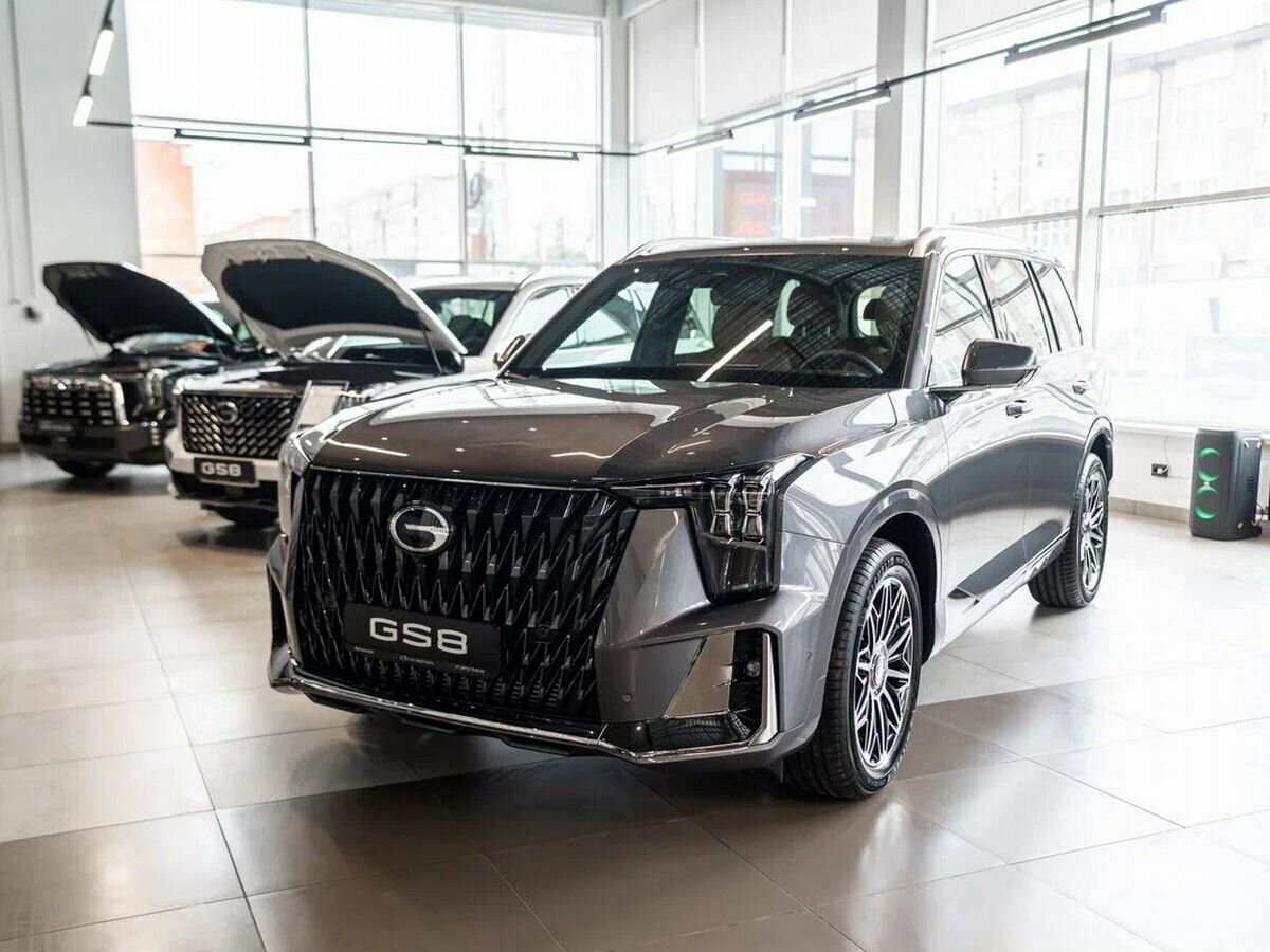 Купить новый GAC GS8 II Dragon 2.0 AT (231 л.с.) 4WD бензин автомат в Туле: серый ГАК ГС8 II ...