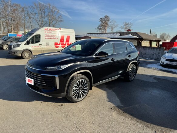 Купить б/у Exeed TXL I Рестайлинг 2 1.6 AMT (194 л.с.) 4WD бензин робот в Новосибирске: чёрный ...