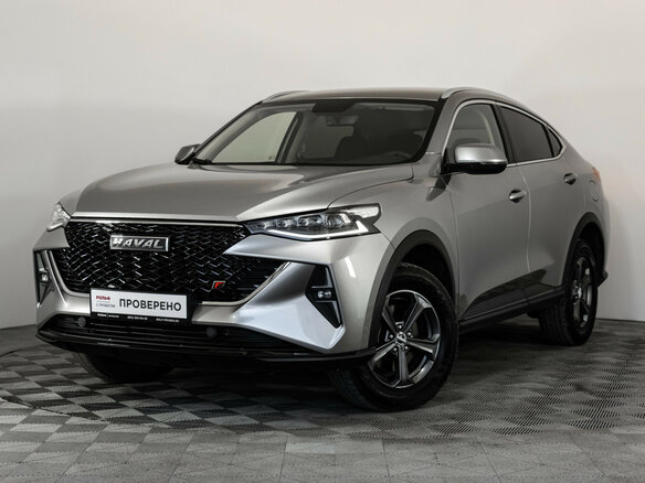 Купить б/у Haval F7x I Рестайлинг 2.0 AMT (190 л.с.) 4WD бензин робот в Санкт-Петербурге: серый ...