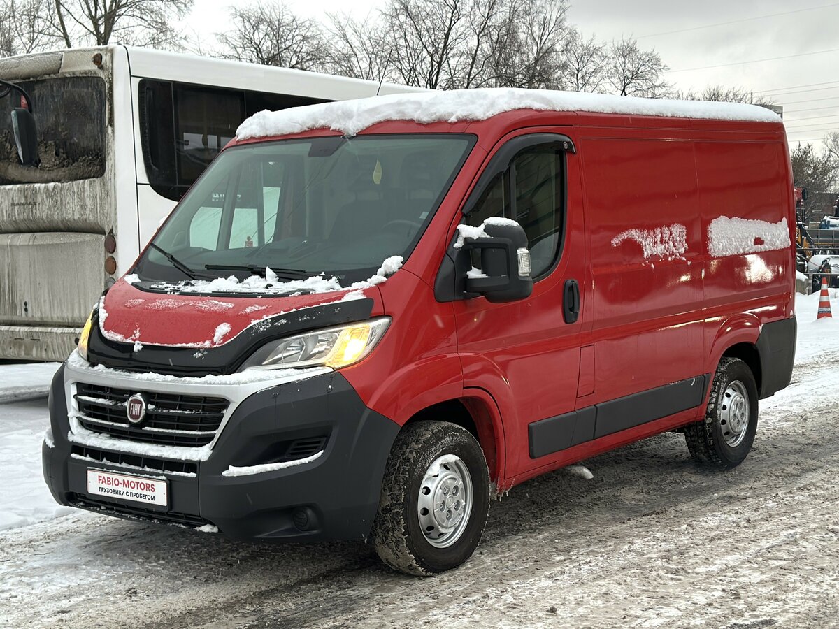 Купить б/у Fiat Professional Ducato дизель механика в Москве: красный ...