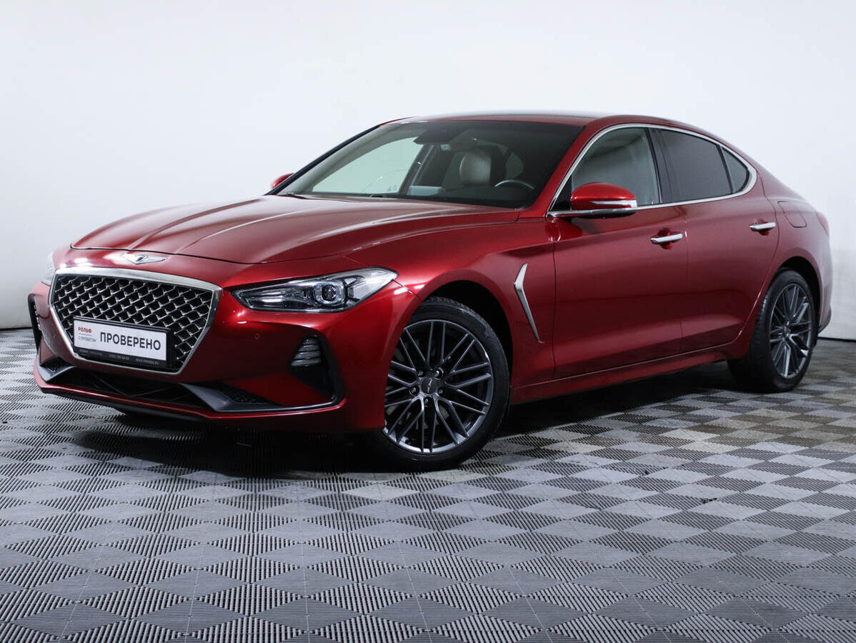 Купить б/у Genesis G70 I 2.0 AT (197 л.с.) 4WD бензин автомат в Москве ...
