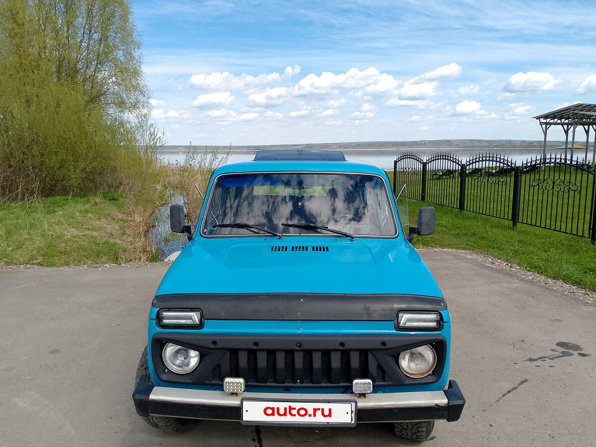Купить б/у Lada (ВАЗ) 2121 (4x4) I 1.6 MT (75 л.с.) 4WD бензин механика в Галиче: голубой Лада ...