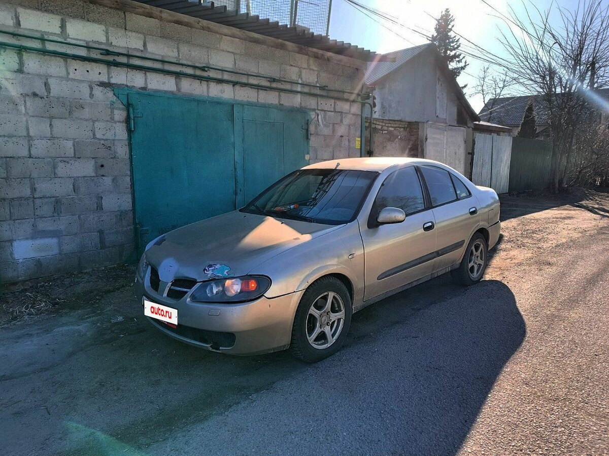 Купить б/у Nissan Almera II (N16) Рестайлинг 1.5 MT (98 л.с.) бензин механика в Ногинске: серый ...