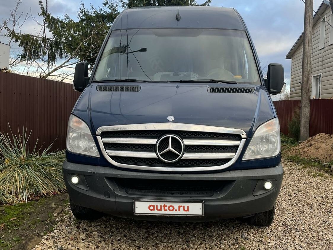 Купить б/у Mercedes-Benz Sprinter дизель механика в Пскове: синий ...