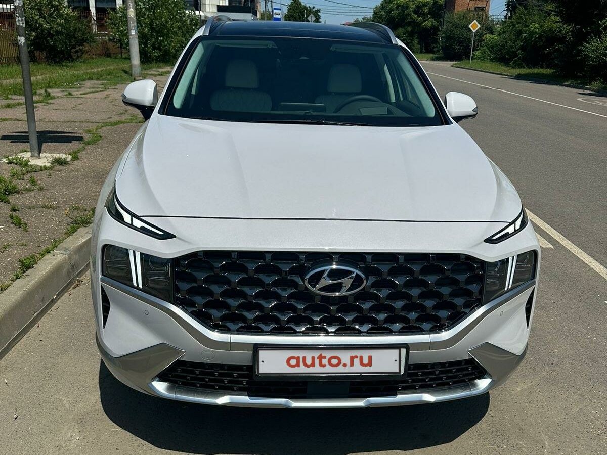 Купить б/у Hyundai Santa Fe IV Рестайлинг 3.5 AT (249 л.с.) 4WD бензин ...