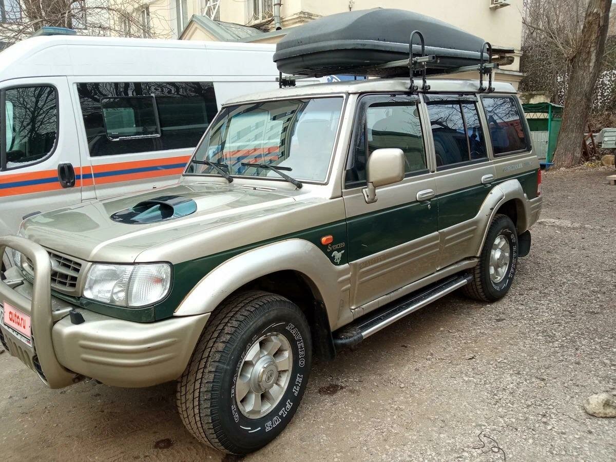 Купить б/у Hyundai Galloper II 2.5d MT (105 л.с.) 4WD дизель механика в ...