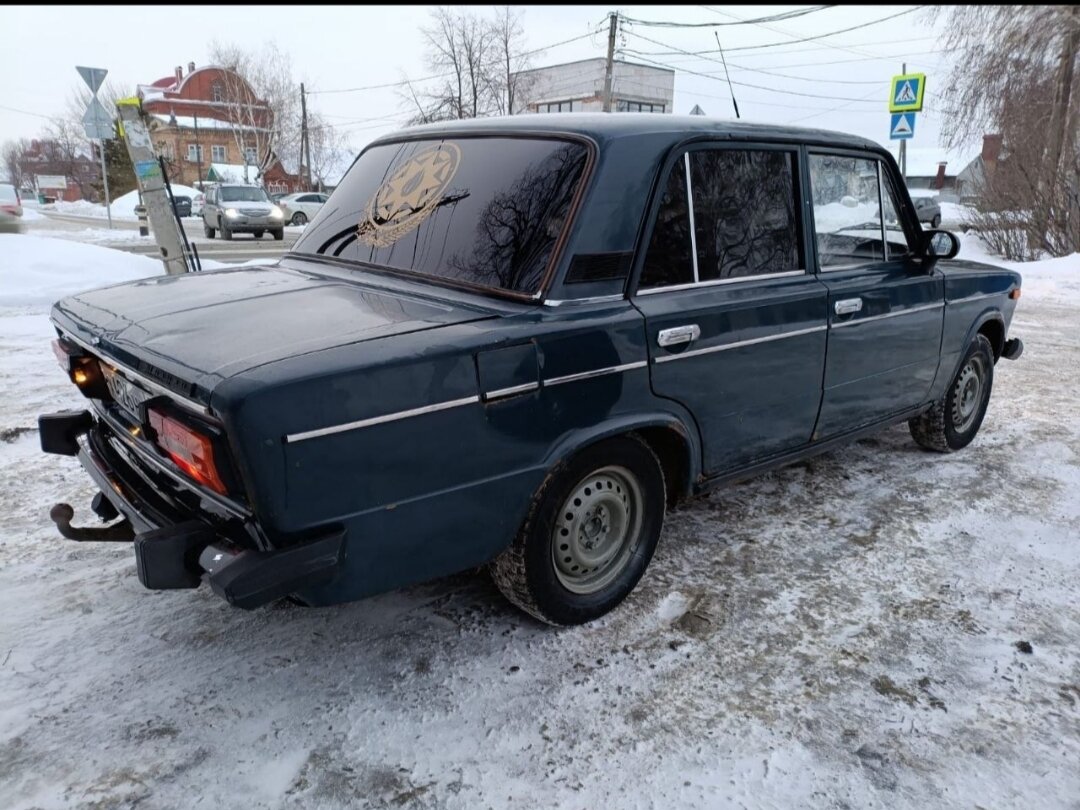 Купить б/у Lada (ВАЗ) 2106 1976-2006 21065 1.6 MT (75 л.с.) бензин механика в Самаре: зелёный ...