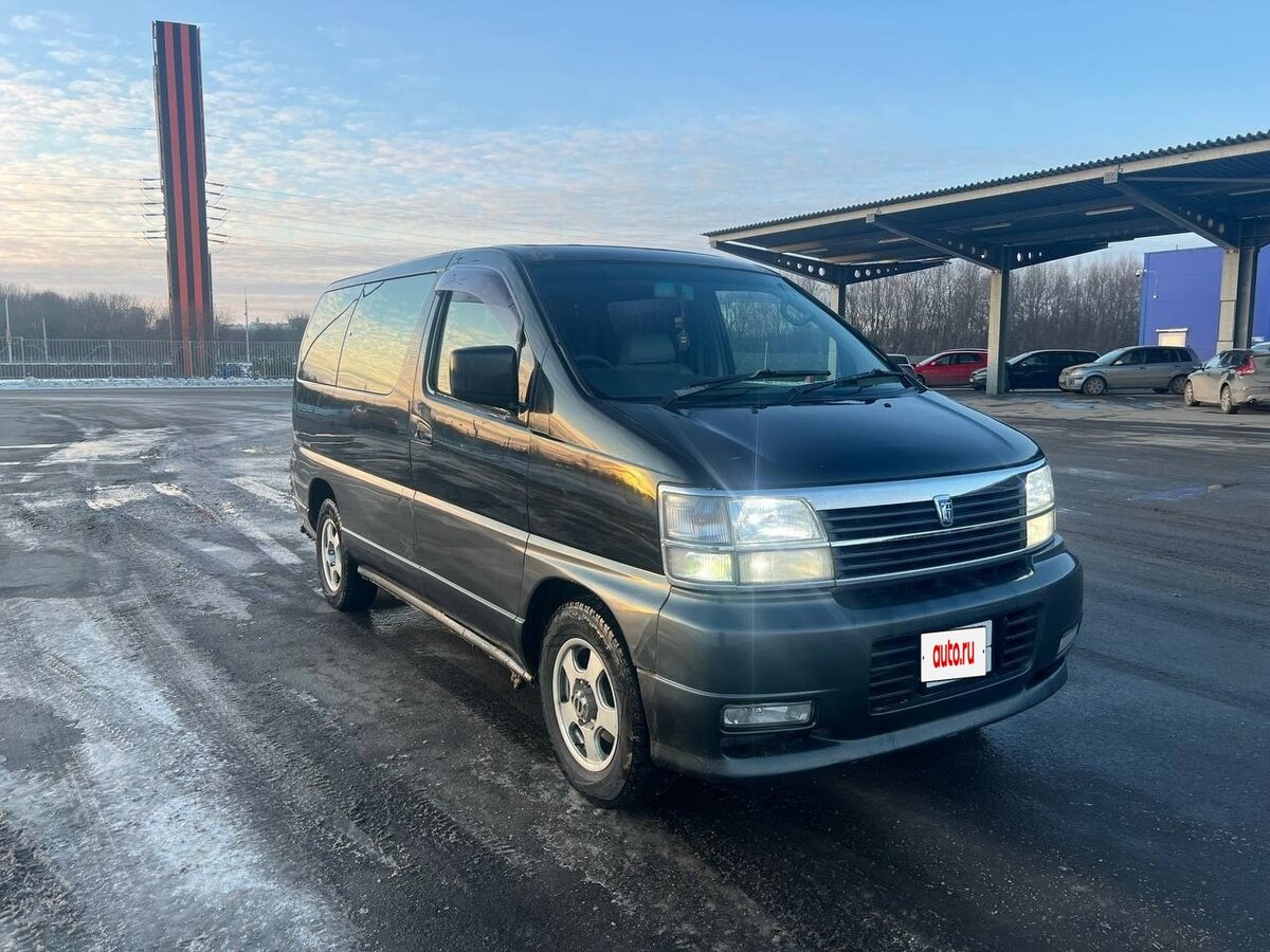 Купить б/у Nissan Elgrand I (E50) 3.2d AT (150 л.с.) 4WD дизель автомат в Брянске: серый Ниссан ...
