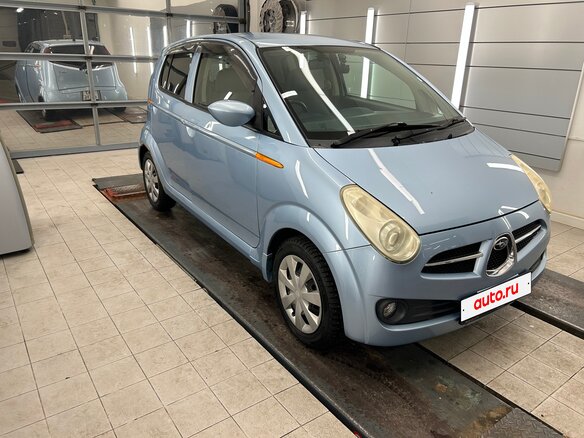 Купить б/у Subaru R2 2003-2010 0.7 CVT (46 л.с.) бензин вариатор в Екатеринбурге: голубой Субару ...