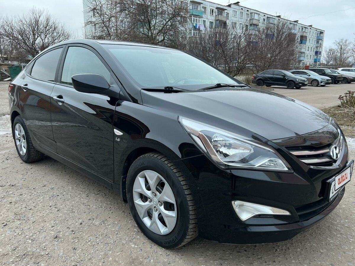 Купить б/у Hyundai Solaris I Рестайлинг 1.6 AT (123 л.с.) бензин ...