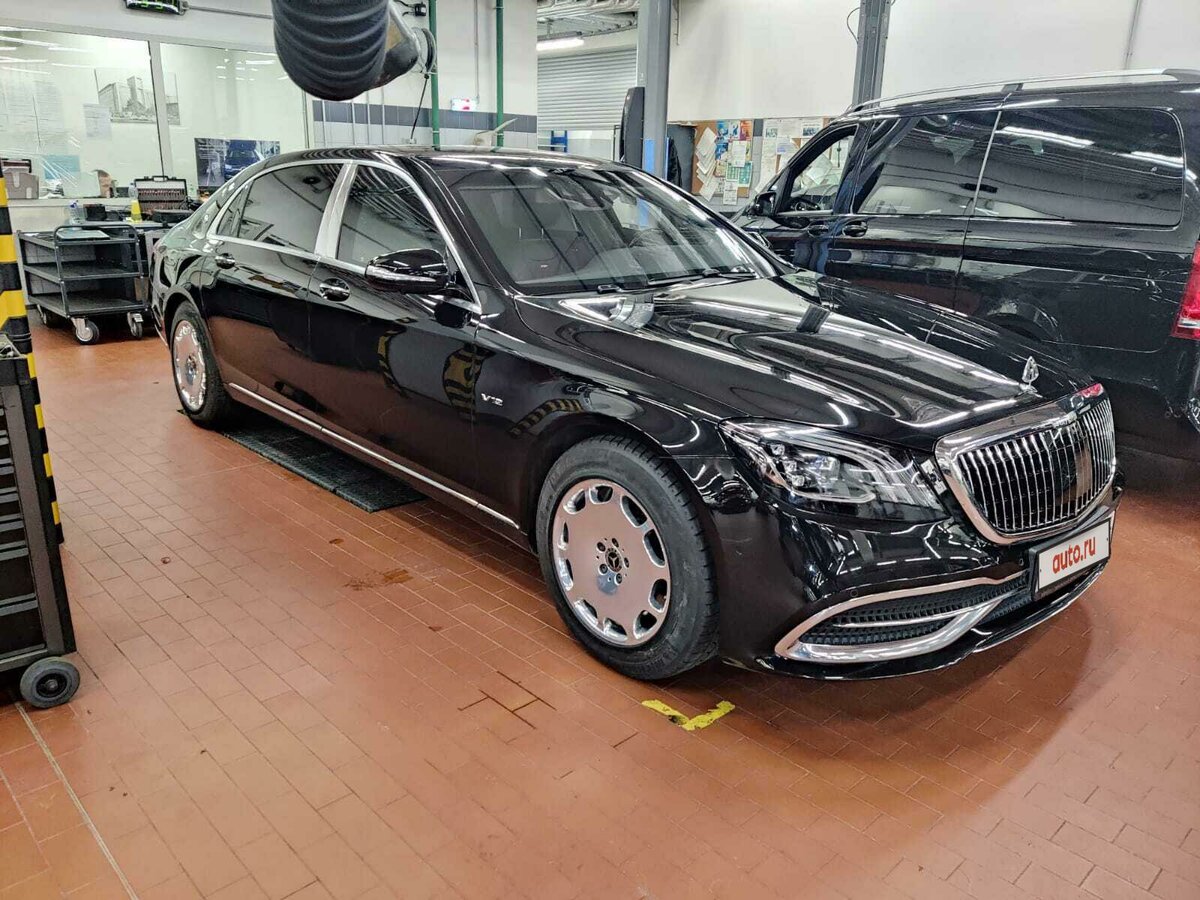 Купить б/у Mercedes-Benz Maybach S-Класс I (X222) Рестайлинг S650 Guard ...