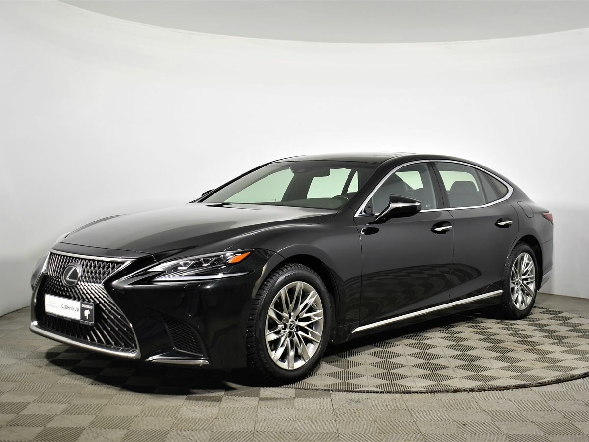 Купить б/у Lexus LS V 350 3.5 AT (315 л.с.) бензин автомат в Санкт-Петербурге: чёрный Лексус лс ...