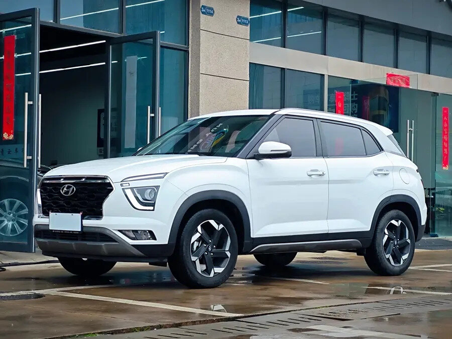 Купить б/у Hyundai ix25 II 1.5 CVT (115 л.с.) бензин вариатор во Владивостоке: белый Хендэ ...