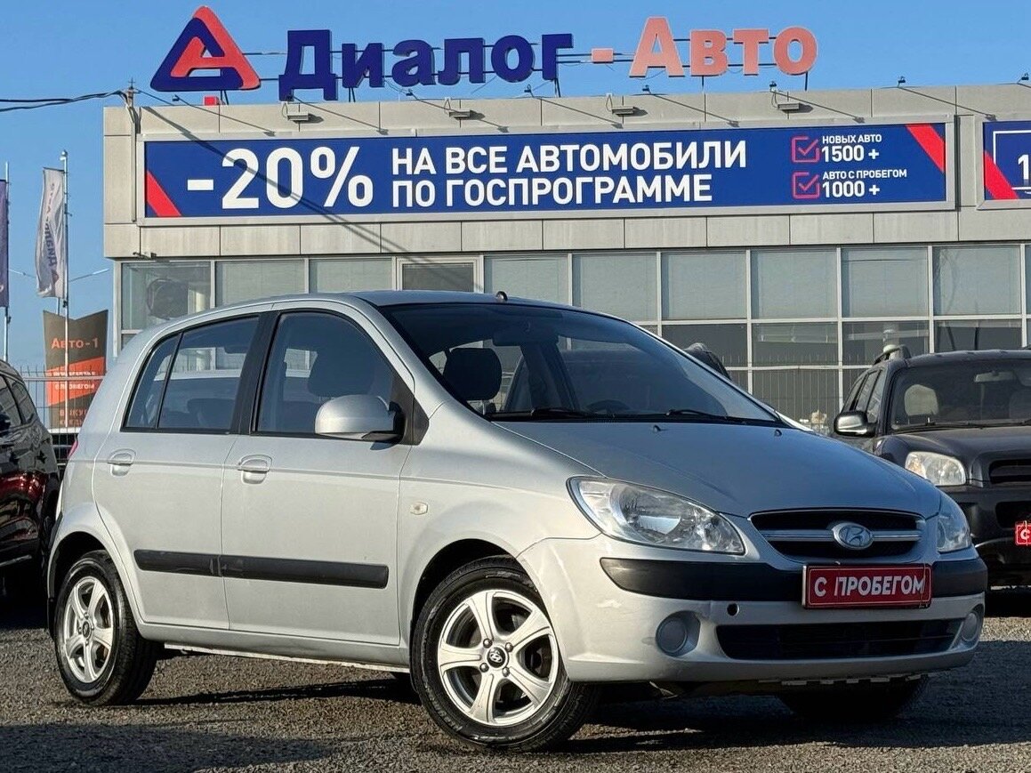 Купить б/у Hyundai Getz I Рестайлинг 1.4 AT (97 л.с.) бензин автомат в ...
