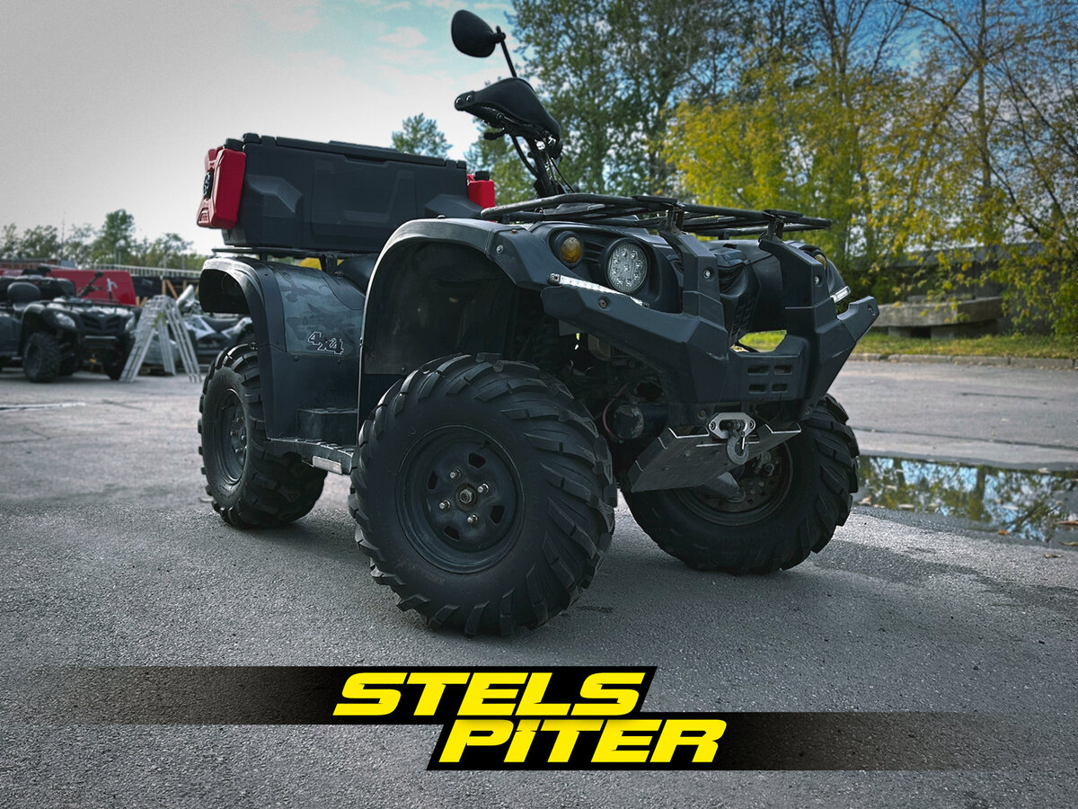 Купить б/у Stels ATV-450 карбюратор Вариатор в Санкт-Петербурге: зелёный 2011 года по цене 330 ...