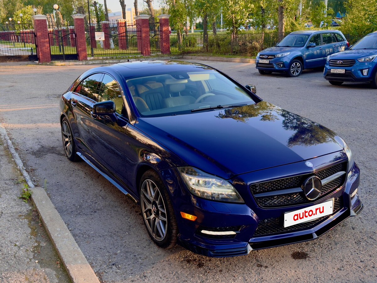 Купить б/у Mercedes-Benz CLS II (C218) 500 4.7 AT (408 л.с.) 4WD бензин автомат в Чебоксарах ...