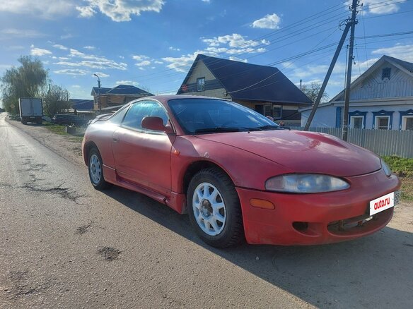 Купить б/у Mitsubishi Eclipse II 2.0 MT (145 л.с.) бензин механика в Пензе: красный Митсубиси ...