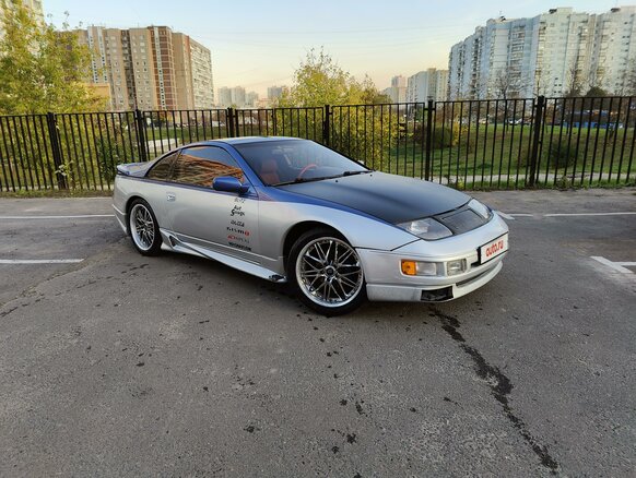 Купить б/у Nissan 300ZX II (Z32) 3.0 MT (283 л.с.) бензин механика в Москве: серебристый Ниссан ...