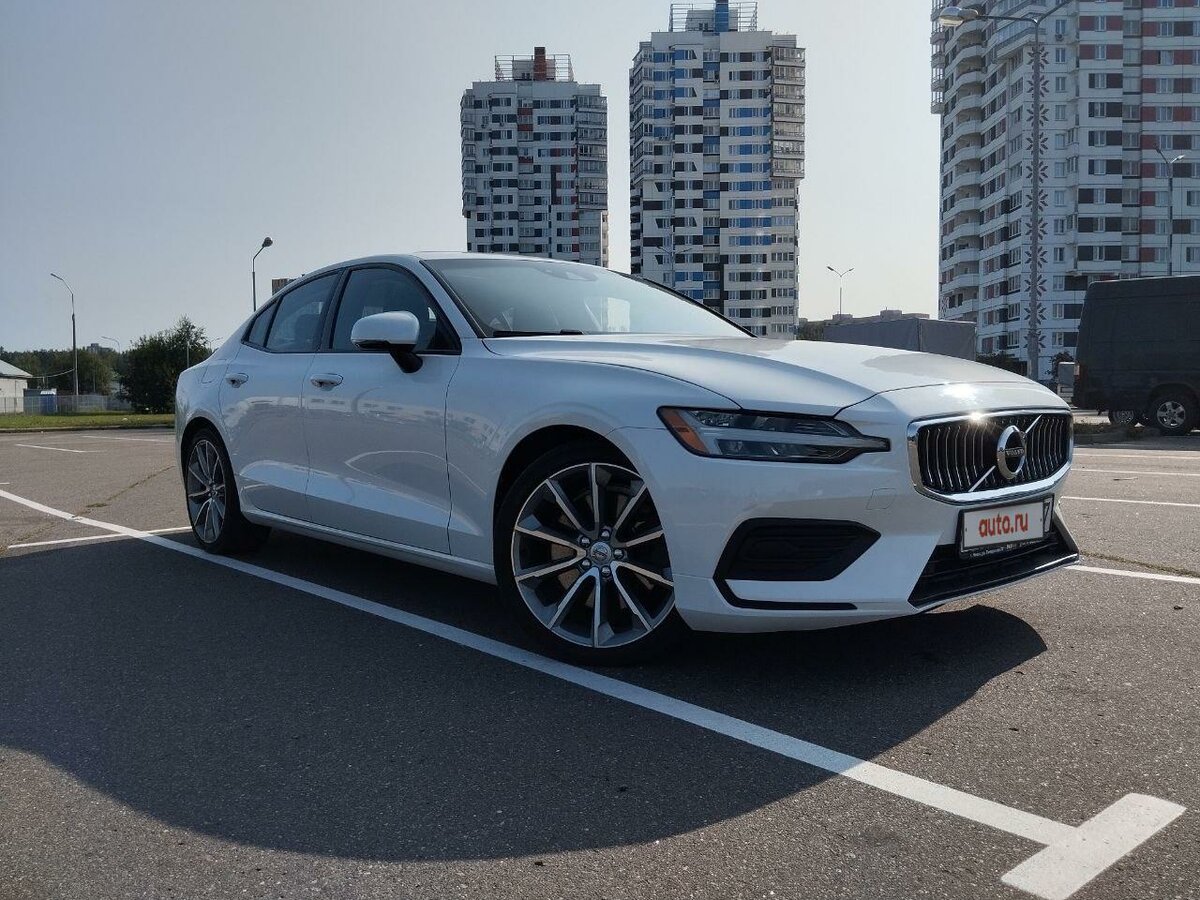 Купить б/у Volvo S60 III 2.0 AT (320 л.с.) 4WD бензин автомат в Минске: белый Вольво S60 III ...