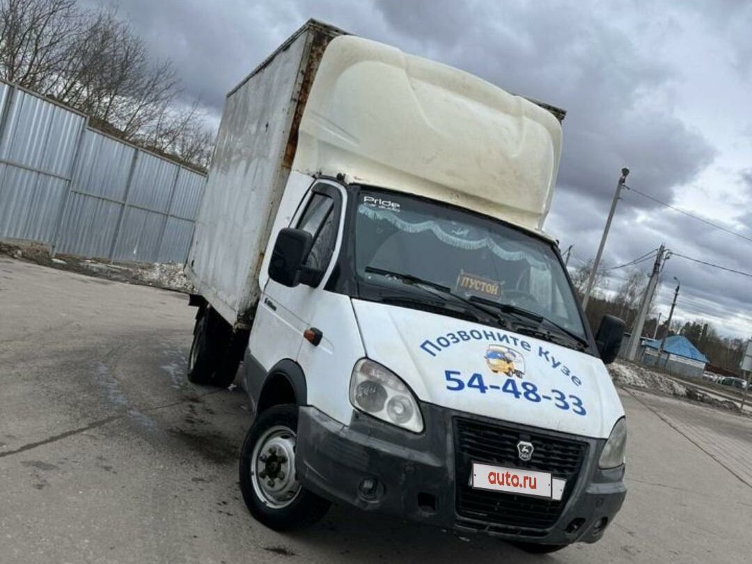 Купить б/у ГАЗ ГАЗель (3302) бензин механика в Калуге: белый изотермический кузов 2006 года на ...